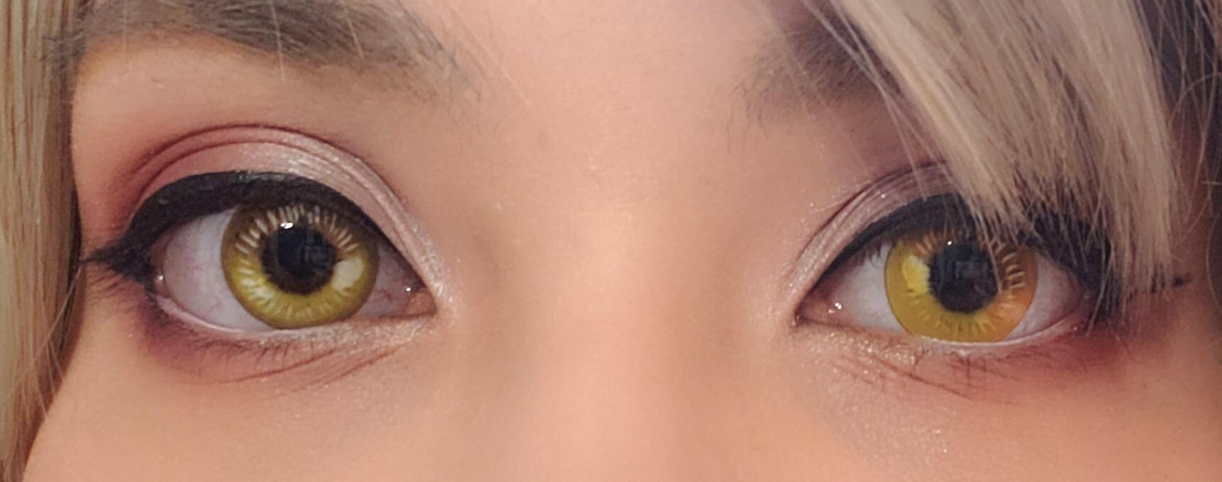 Sweety Anime Yellow - Best Yellow Contacts For Cosplay – UNIQSO